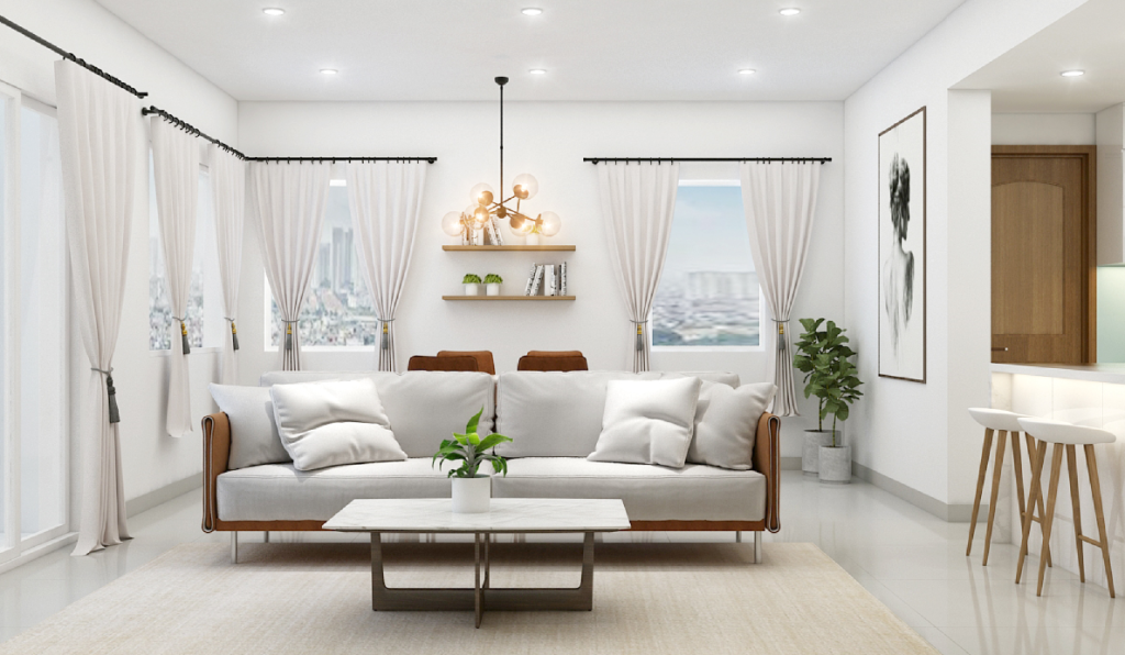 Tổng hợp mẫu thiết kế nội thất chung cư 110m2 sang trọng và hiện đại ...